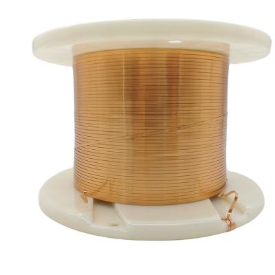 China Fio de cobre retangular do ímã liso da eletrônica UEW AIW à venda