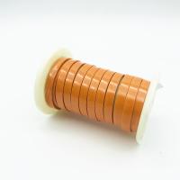 China 1.5 X 8 Mm Colored Magnetic Enameled Rectangular Copper Wire for sale