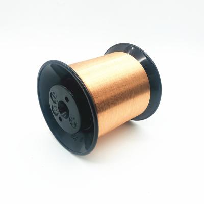 China Round Polyurethane 0.08mm Enamelled Copper Winding Wire for sale