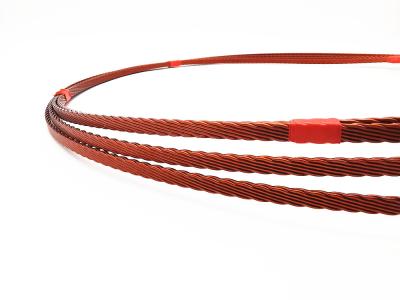 China O fio de cobre retangular dos transformadores do CTC transpôs continuamente o condutor à venda