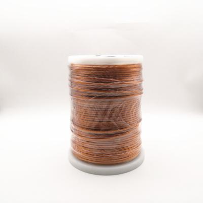China 0.18mm Class 155 Copper Litz Wire High Voltage Taped 95 Strands for sale