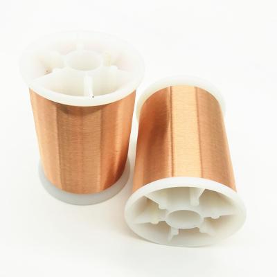 China UL Certificated 2UEW 0.02mm Self Bonding Copper Wire For Voice Coils Hot Air for sale
