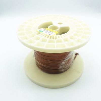 China Various Sizes Rectangular Enameled Copper Wire Class 220 0.4mm*4.0mm for sale