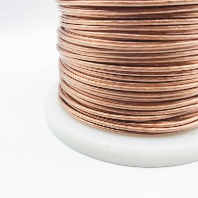 China Pet Mylar Stranded Enamel Coated Copper Wire High Frequency Litz Wire For Winding for sale