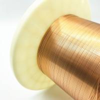 China Uew 180 0.2mm Flat Magnet Wire Polyurethane Insulation for sale