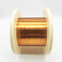 China 1.8mm * 0.3mm Rectangular Copper Wire 180 Degree Self Bonding for sale