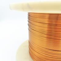 China Polyurethane Flat / Rectangular Copper Wire Enameled Magnet 0.3mm for sale