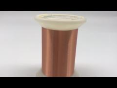 2UEW 155 0.011mm Solder Enameled Wire For Motor / Transformer