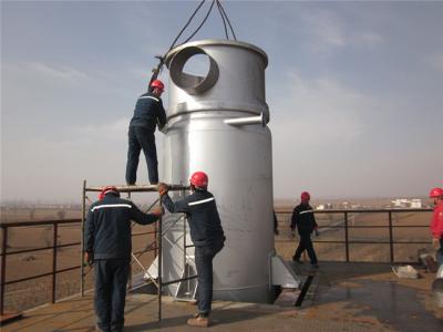 Cina Attrezzatura di distillazione dell'evaporatore del film sottile di vuoto dell'olio caldo del vapore in vendita