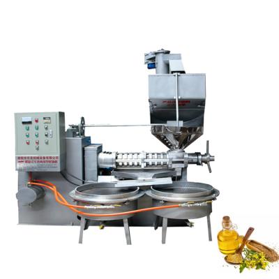 China Equipamento automático da imprensa de óleo do parafuso 160 Kg/H de óleo de planta combinado colza à venda