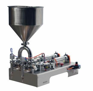 China Semi Automatic Liquid Filling Machine SS 304 100ml 2 Nozzles for sale
