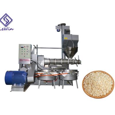 China 3-6 tons/day Cold Screw Oil Press Machine Sesame Oil Extraction Machine for sale