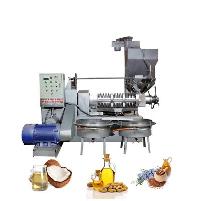 China Soybean Oil Machine Oil Press Machine Price Canola Peanut Oil Making Machine With 380V for sale
