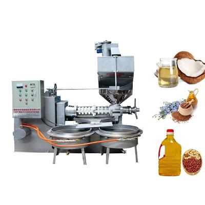 China Alloy Steel Screw Oil Press Machine Popular Cooking Oil Extraction Machine Peanut Oil Press Machine for sale