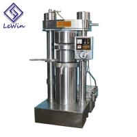 China Large Capacity Oil Extractor Machine , Fully Automatic Hydraulic Oil Machine for sale