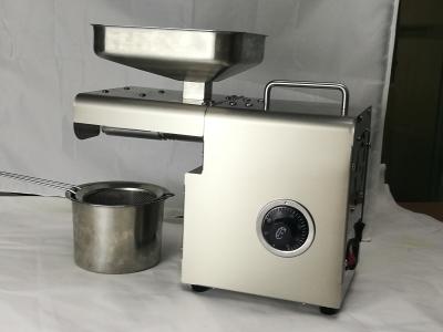 China 350w Mini Automatic Screw Home Oil Press Machine 2 - 3 Kg / H Capacity For Peanut Oil for sale