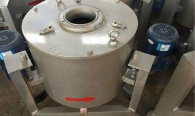 China Small Olive Sesame Centrifugal Oil Filter Machine , Fryer Filter Machine 25 - 30 Kg / Batch for sale