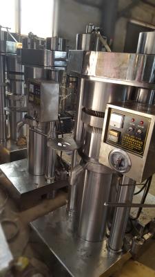 China Sesame Silver Small Scale Oil Extraction Machine High Oil Output for sale