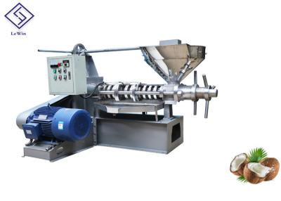 China Van de de Persmachine van de schroef Industriële Olie van de de Kokosnotenolie de Verwerkingsmachine 400 - 750 Kg/u Te koop