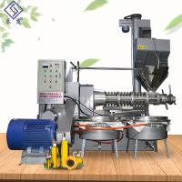 China Alloy Screw Cold Presser Coconut Processing Equipment High Efficiency for sale