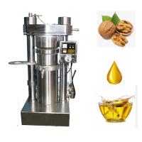 China Walnut Oil / Olive Oil Processing Machine Electric Oil Press Machine Automatic Operation for sale