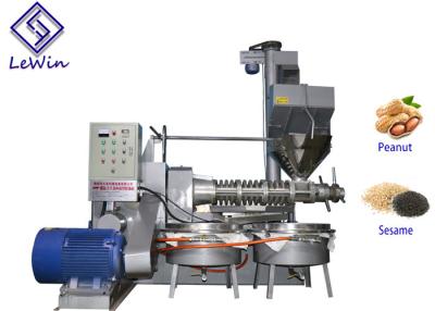 China Energie - van de de Extractiemachine van de besparings Eetbare Olie van de de Sesamolie de Koude Snelheid van Pressers Ononderbroken Gedrukte Te koop
