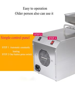 China LTP205 Home Oil Press Machine Walnut Oil Making Machine With Filtering for sale