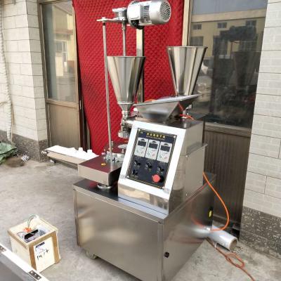 China het roestvrij staalmateriaal stoomde Gevulde Broodjesmachine 110v voor Keukengebruik Te koop