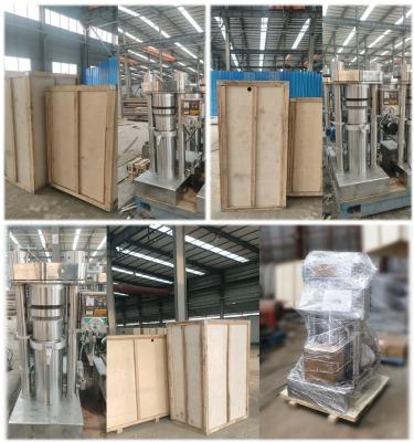 中国 亜麻仁オイルのための60MPAを得る自動オイル出版物機械1070 Kg Hydaulic 販売のため