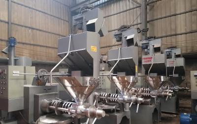 China 15 Kw Coconut Oil Press Machine 120kg / H Copra Cold Press Vacuum Filter for sale