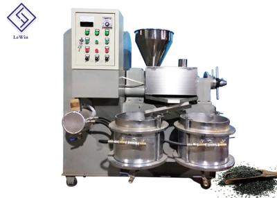 China De plantaardige van de de Trekker Koude Pers 4kw van de Zonnebloemolie Verwerking van de de Sesamolie Te koop