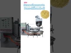 China Lewin Screw oil processing equipment cold and hot