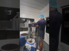 Small Cocoa Butter Sesame Oil Industrial Oil Press Machine 8.5kg / Batch Capacity