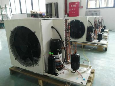 China Outdoor Inverter Heat Pump Galvanized Steel Sheet Compact Structure Save Power for sale