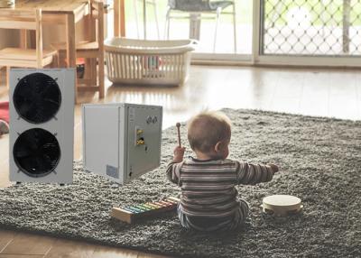 Cina Pompa di calore dell'interno dell'invertitore di spaccatura di EVI di clima freddo per il riscaldamento di DHW con il regolatore senza fili in vendita