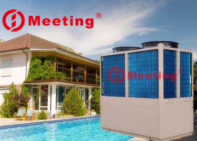 China Rose Gold Swimming Pool Heater For Pool  Air To Water Heat Pump EVI 216KW for sale