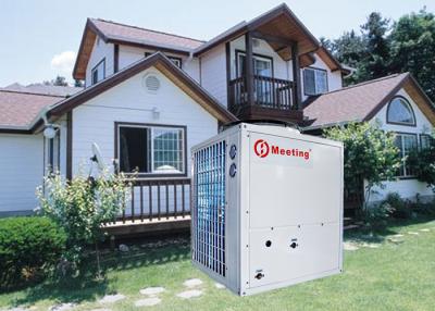 China White Air Source Heat Pump For Residential Heating , Cooling And Hot Water Three Working Modes for sale