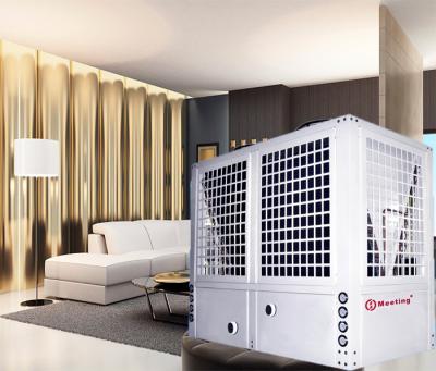 China 20p Top Blown EVI Air Source Heat Pump High Temperature And High Efficiency for sale