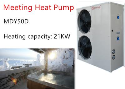 China 21KW Air Source Heat Pump Water Heaters For Swimming / Spa / Sauna Pool Heater for sale