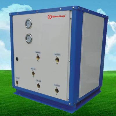 China água geotérmica de 50kW+ 380V para molhar a bomba de calor para aquecer-se e refrigerar à venda