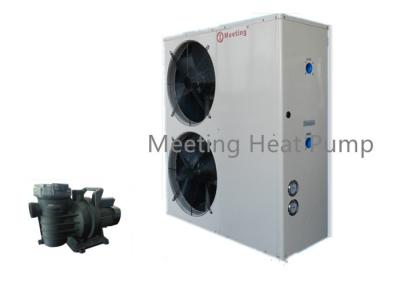 China 25KW Sauna Spa Air To Water Pool Heating Pump With Circulation Pump for sale