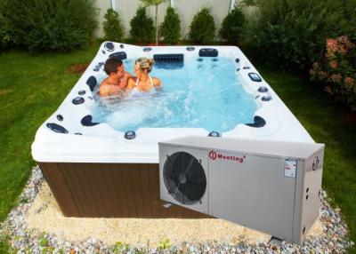 China Meeting 2 4 People Spa Tubs Solar Panel Air Source Heat Pump 220V 50Hz for sale