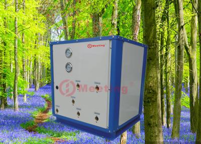 Китай Встреча небольших нагревателя воды/воды теплового насоса 12KW для того чтобы намочить 3 в одном тепловом насосе продается