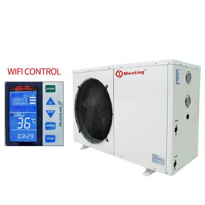 China Latest design good COP air source heat pump air to water heating with perfect energy saving functions for sale