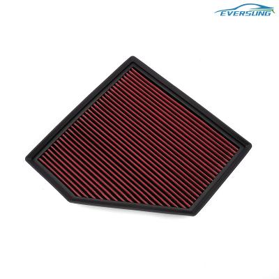 China Filtro de ar do carro para reusável lavável do fluxo alto da entrada de ar frio de BMW E46 M3 316i 318i 320i 323i 325i 330i X3 à venda