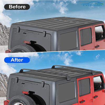 Cina i pezzi di ricambio dell'automobile della capacità 40kg Jeep Wrangler Roof Rack Cross esclude lo scaffale della ferrovia del carico in vendita