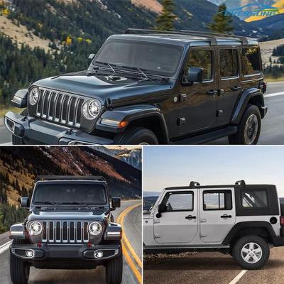 Cina i pezzi di ricambio dell'automobile della capacità 40kg Jeep Wrangler Roof Rack Cross esclude lo scaffale della ferrovia del carico in vendita