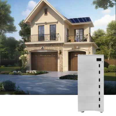 China Home Backup Generator Solar Power System LiFePO4 Stacking 5KW 35.84KWH With MPPT Charger for sale