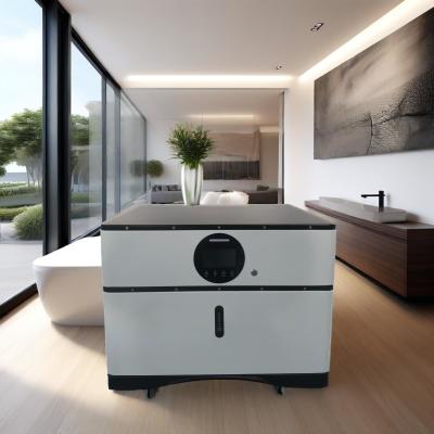 中国 屋外オフグリッド太陽光発電システム スタッカブル 10KW、15.36kWh バッテリー搭載 (販売代理店およびOEM注文向け) 販売のため