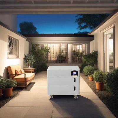 China 20.48KWH LiFePO4 Sistema de energia solar 10KW Compacto empilhável para casa fora da rede para distribuidores e pedidos OEM à venda